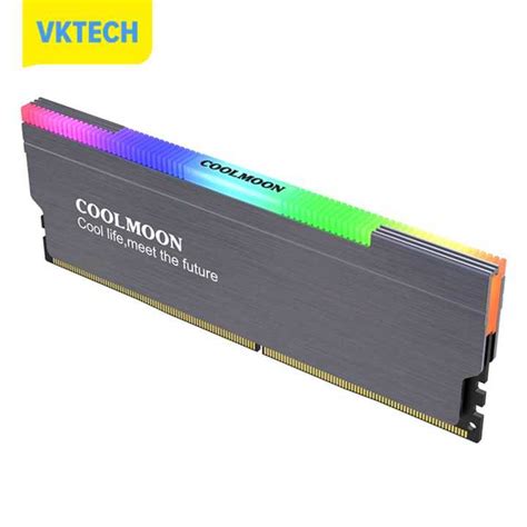 Vktech Coolmoon Cr D134s Argb Ram Heatsink Desktop Computer Memory