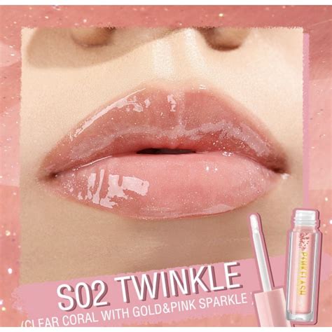 Jual L02pinkflash Lasting Glossy Lipgloss Shopee Indonesia
