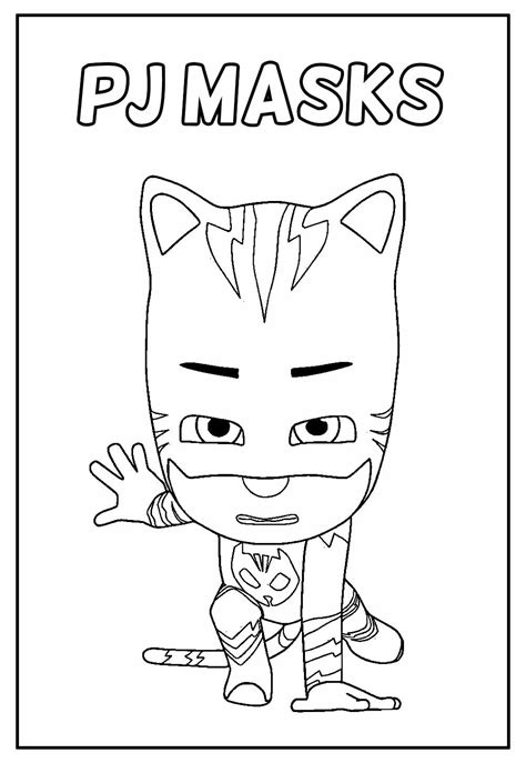 Desenhos De Pj Masks Para Imprimir E Colorir Pinte Online