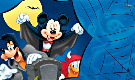 Mickey Mouse Halloween Wallpapers Free Background Images Wallpapergap