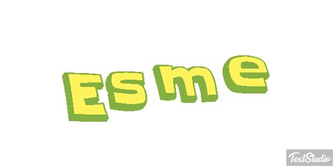 Esme Name Animated  Logo Designs