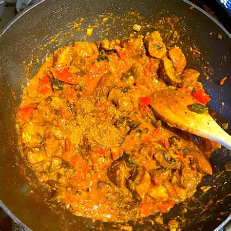 Chettinad Mushroom Masala South Indian Mushroom Pepper Curry Holy