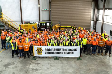 50th Elphinstone Ug20k Underground Grader Built In Burnie Tasmania