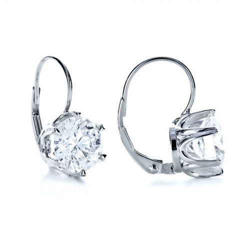Custom Diamond Earrings 1172 Seattle Bellevue Joseph Jewelry