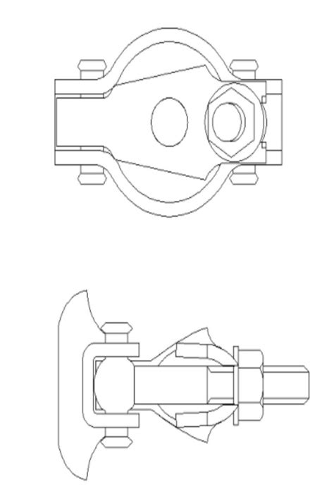 Scaffold Coupler Dwg Block Cad Drawing Scaffolding Drawings
