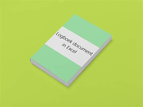 Waar Kan Ik Een Voorbeeld Logboek Document In Excel Downloaden