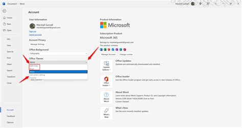 How To Enable Dark Mode In Microsoft Office Pcworld