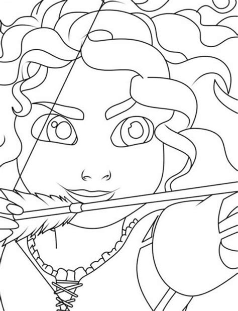 Fise De Colorat Cu Merida Faţă Descărcați Imprimați Sau Colorați