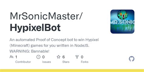 GitHub MrSonicMaster HypixelBot An Automated Proof Of Concept Bot To Win Hypixel Minecraft