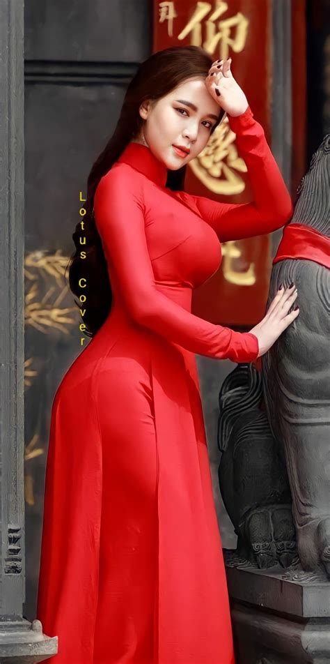 Vietnam Dress Vietnam Girl Long Dress High Neck Dress Ao Dai