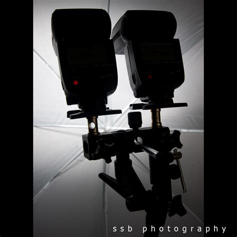 Diy Twin Flash Diy Twin Flash Setup The Brolley Mount Bott Flickr