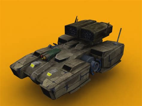 GDI Hover MRLS Render Image Tiberian Apocalypse Mod For C C Tiberium Wars ModDB