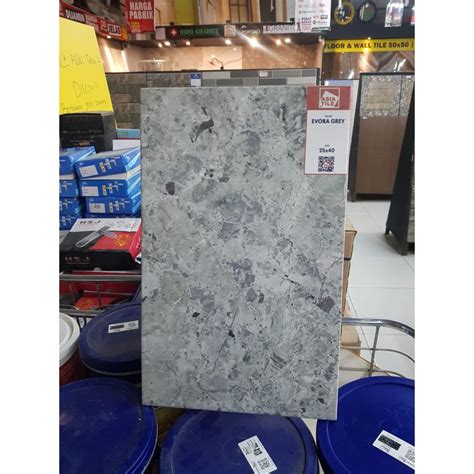 Jual KERAMIK DINDING ASIA TILE 25X40 EVORA GLOSSY MODEL MARMER KW 1
