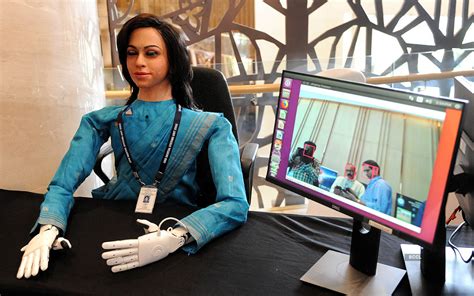 Viral Pictures Of Vyom Mitra Indias First Robot Astronaut Which