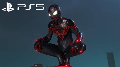 Spider Man Miles Morales Advanced Tech Suit Free Roam Gameplay RT