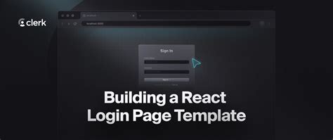 Build A React Login Page Template Dev Community