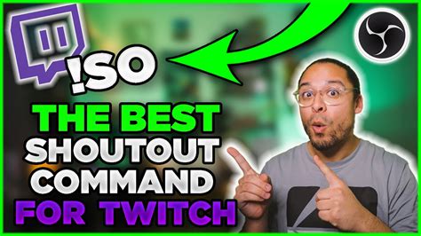 Obs Studio Better And Updated Shoutout Command For Twitch Clippy