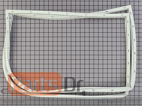 Frigidaire Freezer Door Gasket White Parts Dr