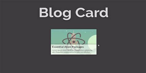 Blog Cards Webartdeveloper
