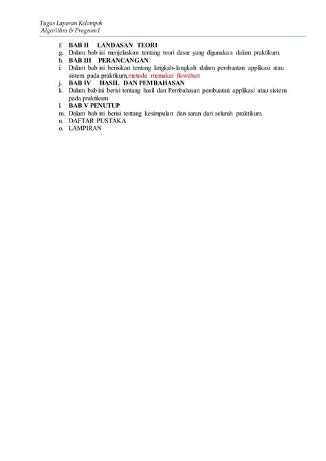 Algorithm I Kelompok Switch Pdf