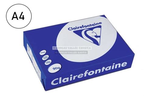 500 Feuilles De Papier Blanc A4 90 G Clairefontaine Clairalpha Trophee