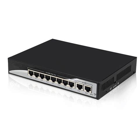 Switch 8 Puertos Gigabit Poe 10 100 100 Mbps Gruposarven