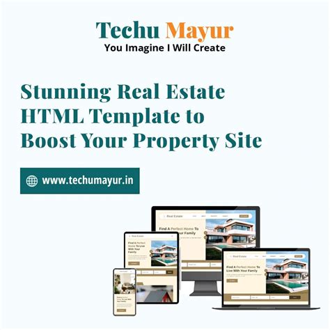 Techu Mayur On Linkedin Webdesign Propertylisting Htmltemplate Boostyoursite Customizable