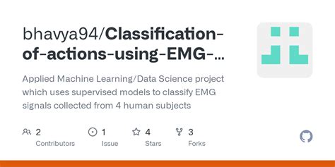 Classification Of Actions Using Emg Signalsclassification 2000s200w