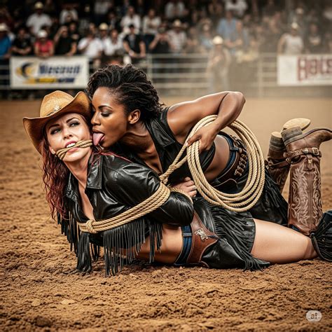 Cowgirl Hogtied 323 By Enterthemeng On Deviantart
