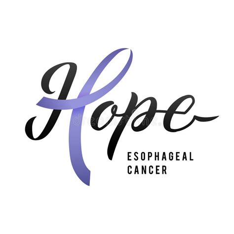 Diseño De Póster De Caligrafía Para La Sensibilización Sobre El Cáncer