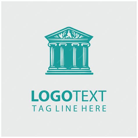 Premium Vector Classical Column Logo Illustrations