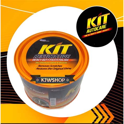 Jual Kit Restorative Heavy Duty Paste Polish 500 Gr Car Paste Wax Oren