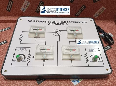 Npn Transistor Characteristic App Ibex Sciences Scientific Supplies