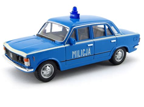 Fiat 125p Milicja Skala 1 43 Welly Seria PRL 13019878330