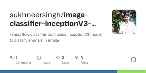 Github Sukhneersinghimage Classifier Inceptionv3 Tensorflow