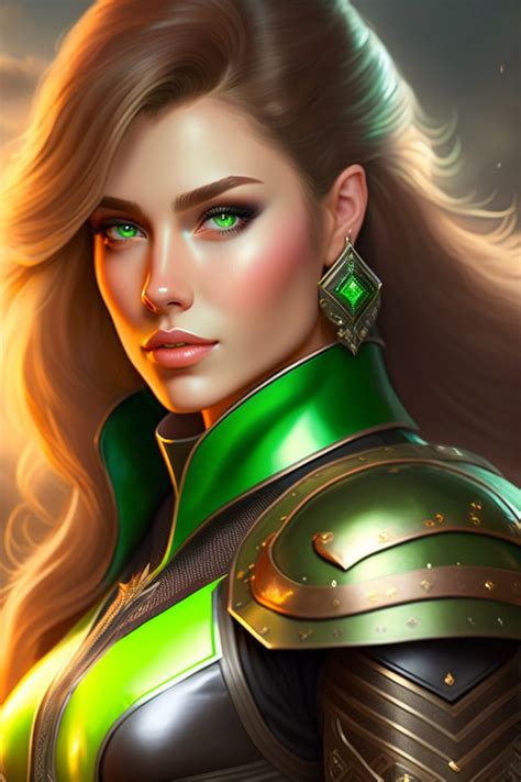 Download Ai Generated Beautiful Warrior Royalty Free Stock