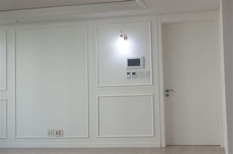 필름 웨인스코팅 시공현장 목감 호반더레이크 라이프스타일 슈퍼앱 오늘의집