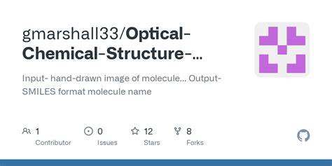 Github Gmarshall33optical Chemical Structure Recognition Input Hand Drawn Image Of Molecule