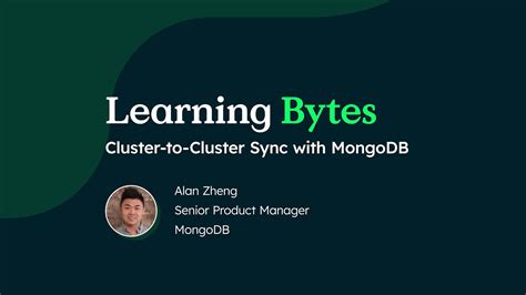 Cluster To Cluster Sync With Mongodb Learn Mongodb