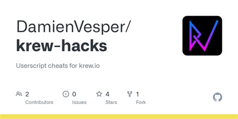 GitHub DamienVesper Krew Hacks Userscript Cheats For Krew Io
