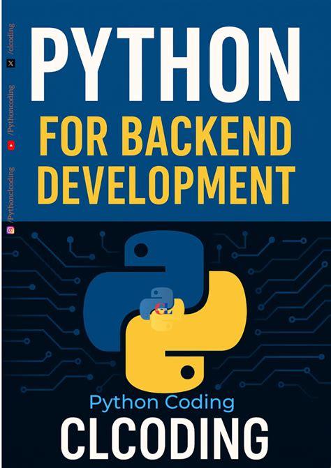Python For Backend Development Dvqikudb Python Coding