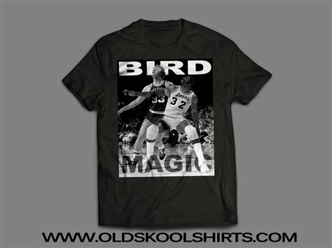 Magic Vs Bird Classic Shirt Oldskool Shirts