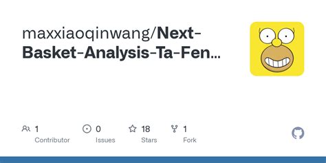 Github Maxxiaoqinwang Next Basket Analysis Ta Feng Dataset