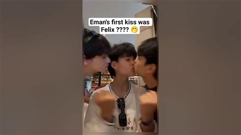 Omg Emans First Kiss Was Felix Angmutyangsectione Amnse Shorts Youtube
