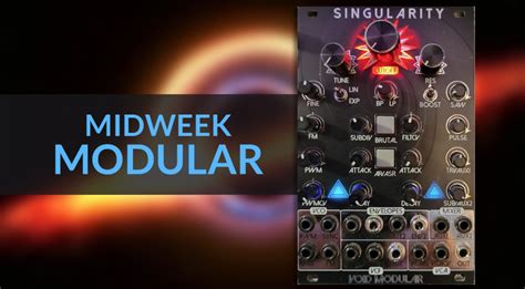 Midweek Modular Speakers Lfos Mini Pings And Singularities