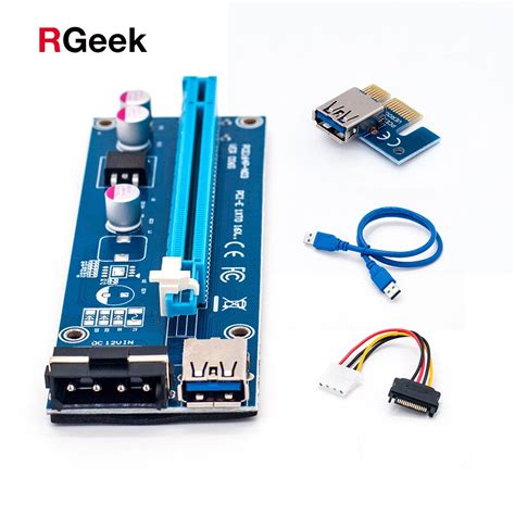 Wholesale USB 3 0 PCI E Riser Express 1X 4x 8x 16x Extender Riser
