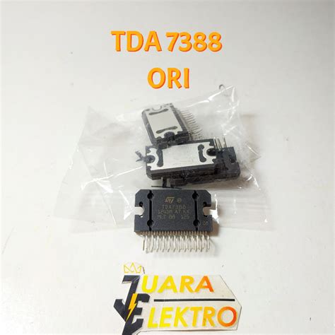 Jual Integrated Circuit Ic Tda 7388 Ori Ic Tda7388 Asli Shopee