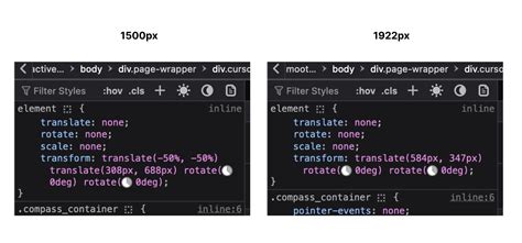 Custom Cursor Not Aligned At 1921px And Greater Web Bae