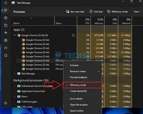 Explained How To Turn Off Efficiency Mode In Windows Tech Gamers