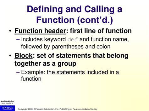 Topics Introduction To Functions Defining And Calling A Function Ppt Download